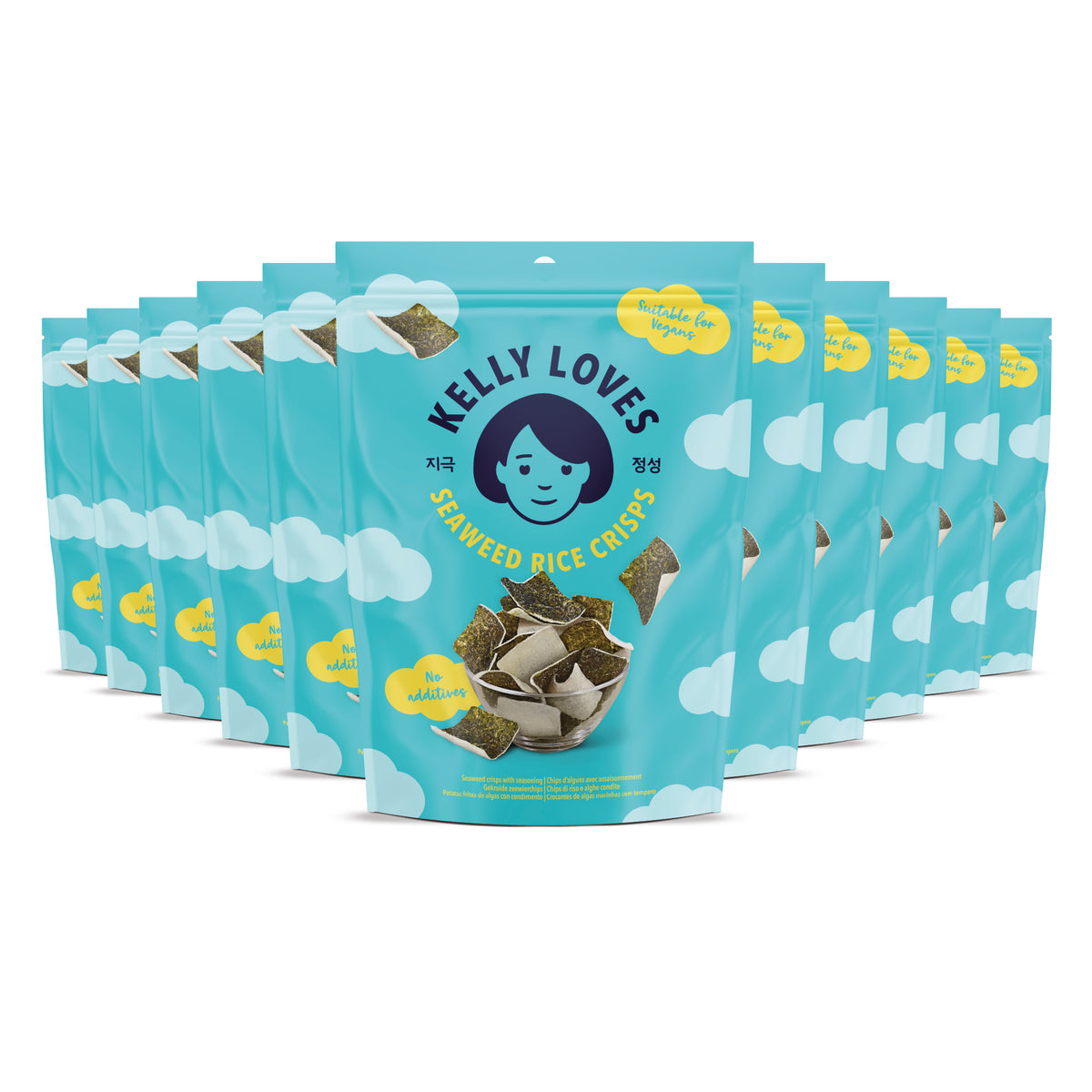 Seaweed Rice Crisps 20g - Gluten Free | Kelly Loves